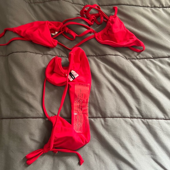 SHEIN | Swim | Red Cheeky Bikini | Poshmark